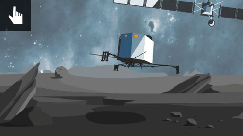 Rosetta mission: Robot making historic descent to comet - BBC News