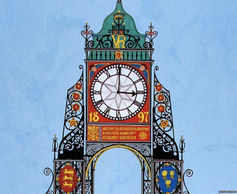 Chester's architecture in Grosvenor Museum exhibition - BBC News