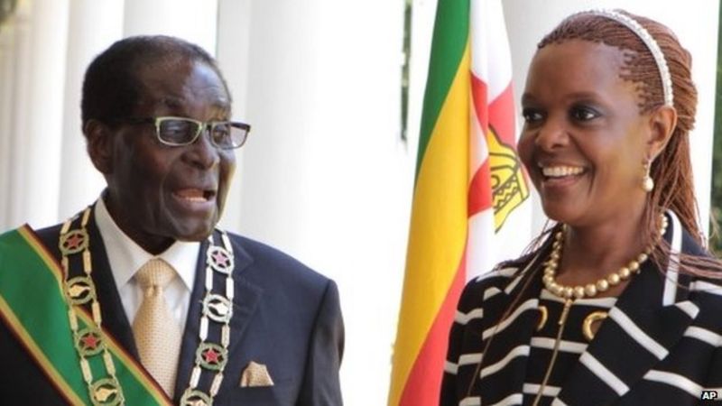 Zimbabwe's Joyce Mujuru denies plotting to kill Mugabe - BBC News