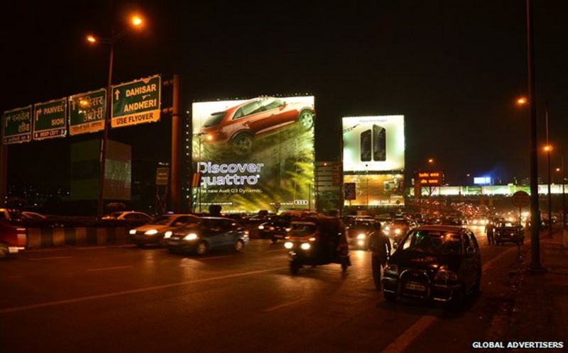 Where is the world's best billboard site? - BBC News