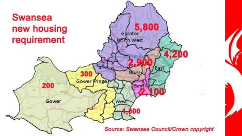 Swansea consultation on 17,000 new homes plan - BBC News