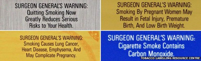 The battle for control of the cigarette packet - BBC News