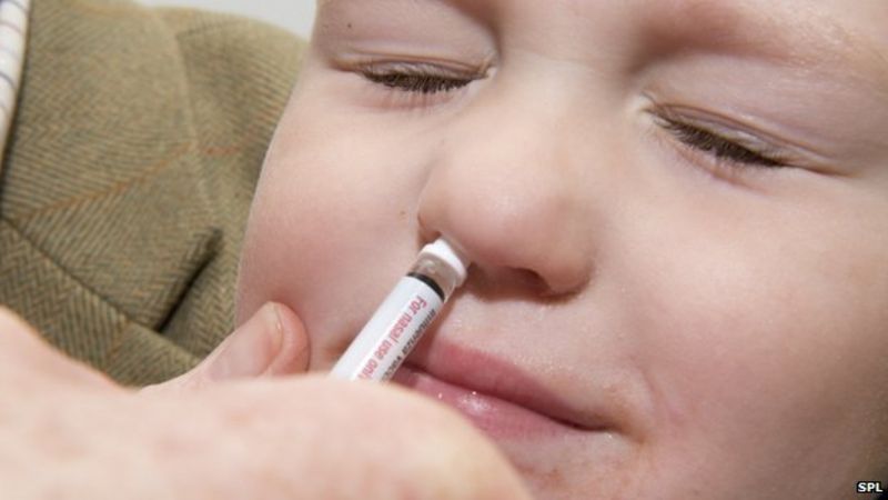 Flu: Vaccine ' given to too few young children' - BBC News