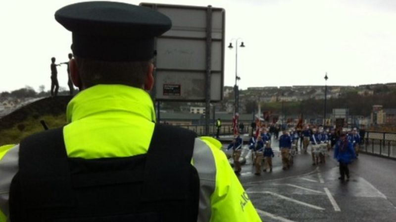 Apprentice Boys of Derry stage Lundy's Day parade - BBC News