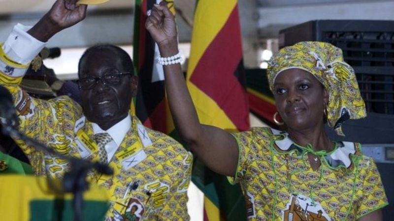 Grace Mugabe: Who is Zimbabwe's former first lady? - BBC News
