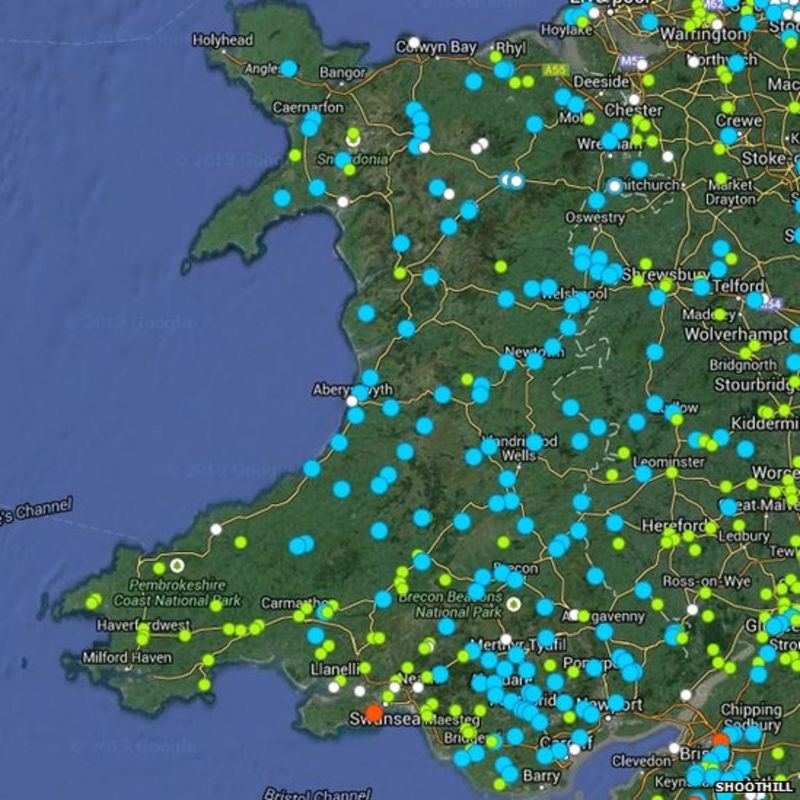 Flooding in Wales sparks travel disruption - BBC News