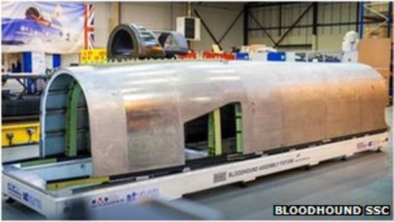 Bloodhound Diary: Art meets science - BBC News