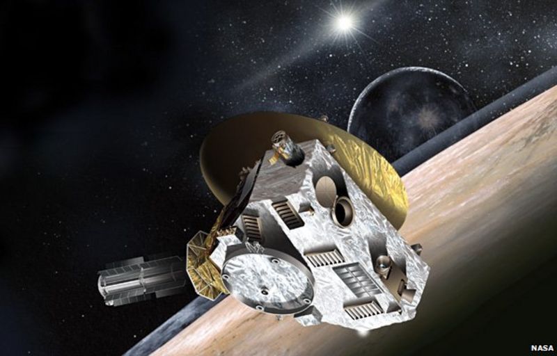 'Planet' Pluto comes into view - BBC News