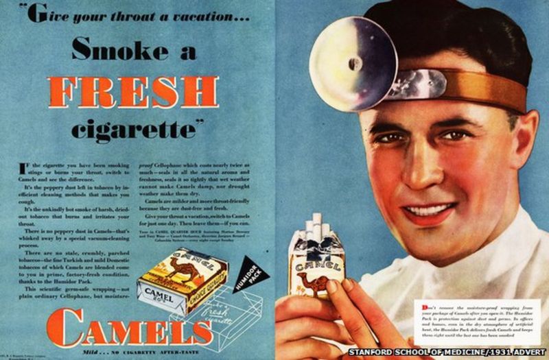 Smoking adverts and the 'outrageous' cigarette promotions of the past ...
