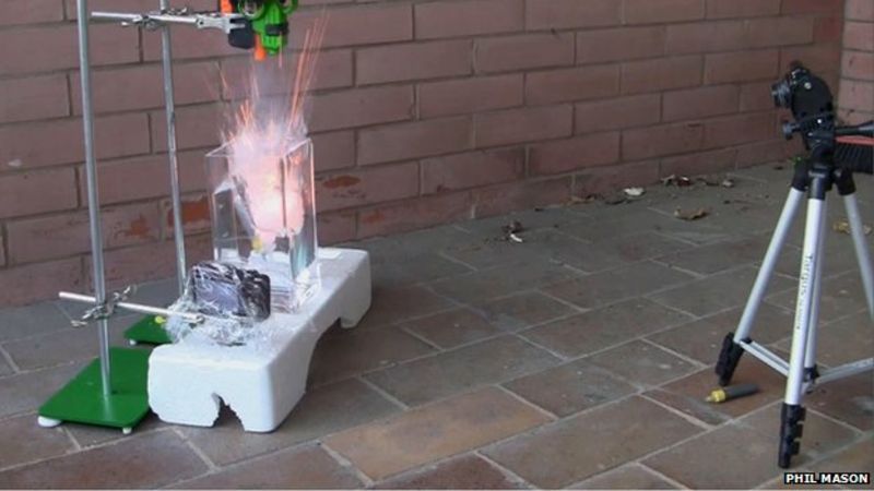 Metal explosions 'driven by charge' - BBC News