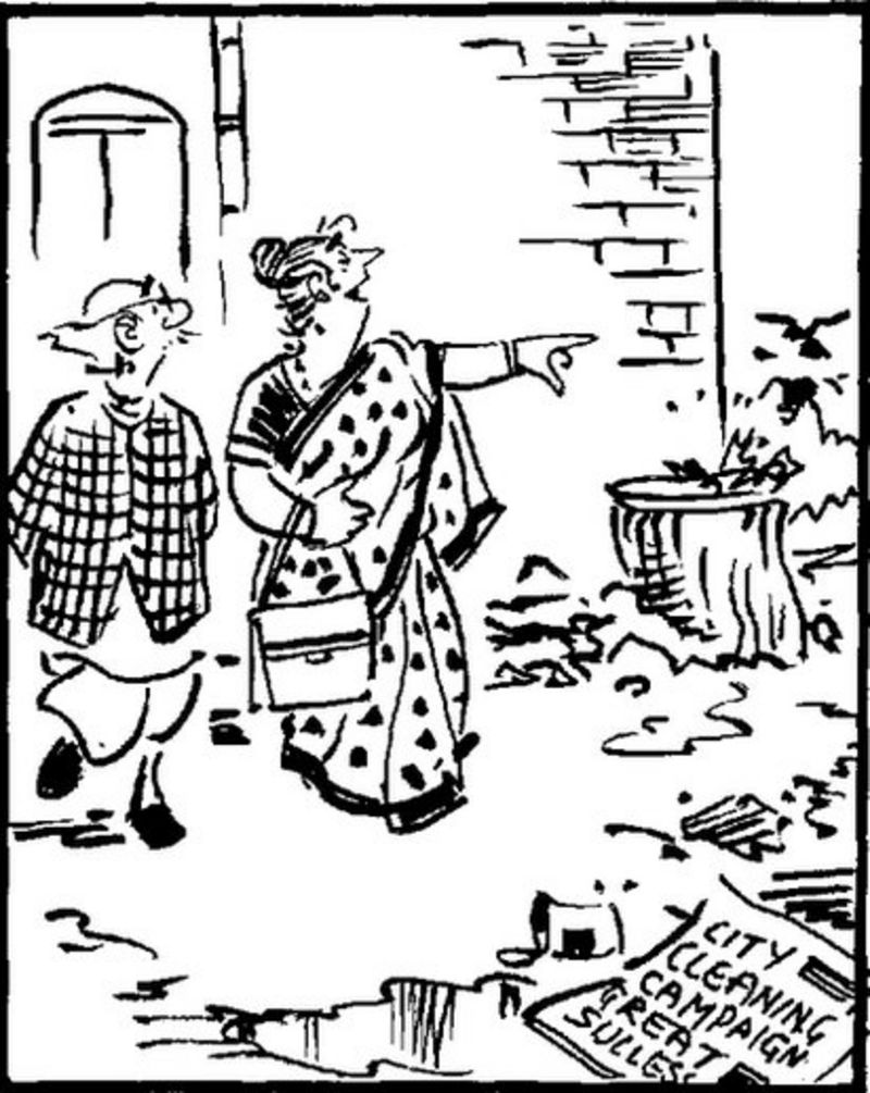 RK Laxman: Cartoonist behind India's 'Common Man' - BBC News