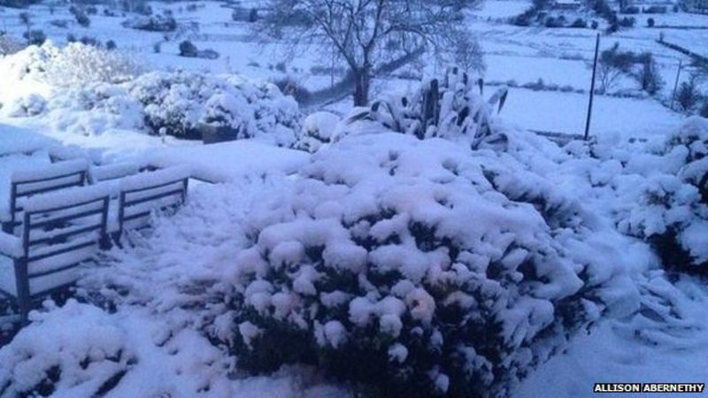 Northern Ireland snow: Transport and roads affected - BBC News