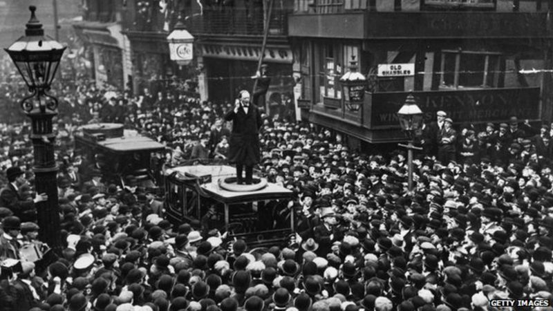 Sir Winston Churchill: How Oldham shaped WW2 leader - BBC News