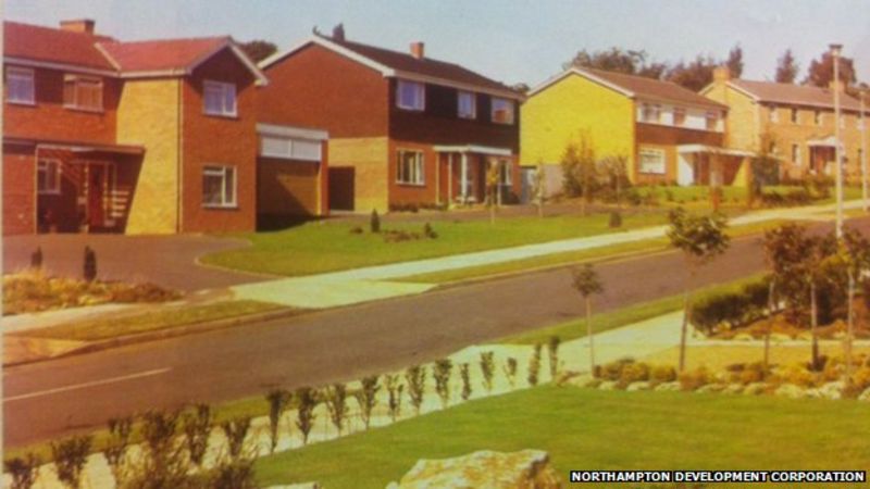 Fifty years since a plan that transformed Northampton - BBC News