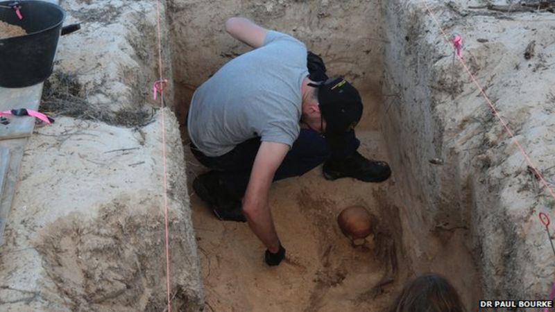 Australia dig unearths Batavia mutiny skeleton - BBC News