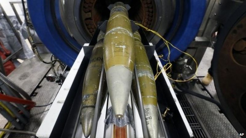 Large cache of US chemical weapons to be destroyed - BBC News