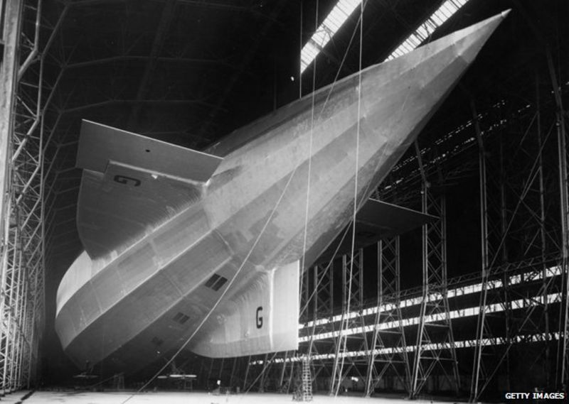 A curious British airship experiment - BBC News