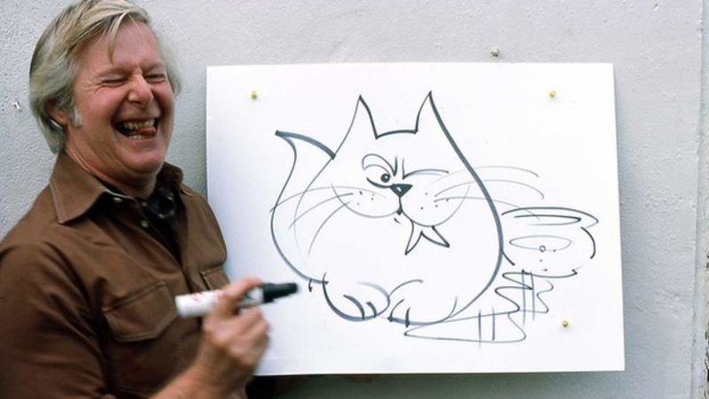 How Tony Hart was mourned twice on Twitter - BBC News