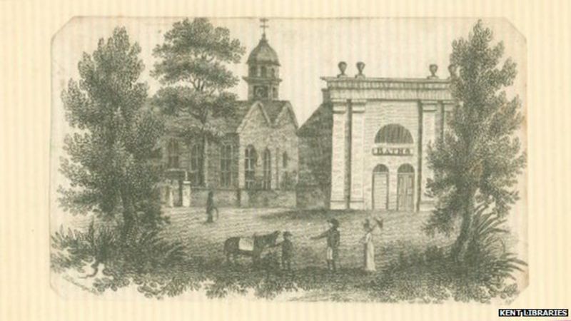 Tunbridge Wells' historic Chalybeate spring flows again - BBC News