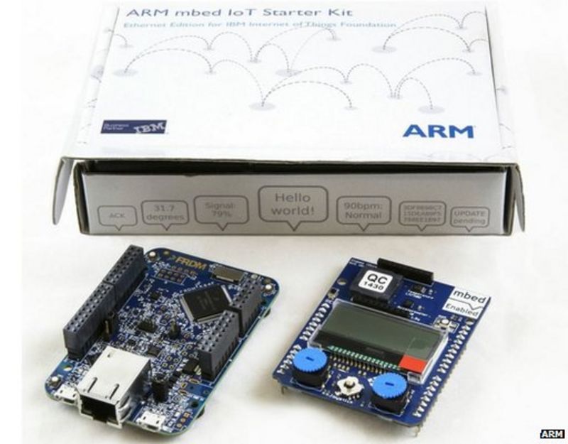 Internet of things starter kit unveiled by ARM and IBM - BBC News