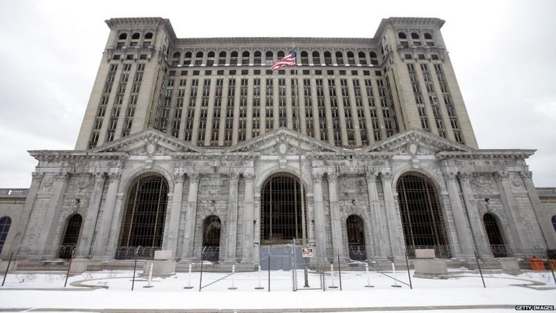 Michigan Central Station: The story of its rise, fall and... - BBC News