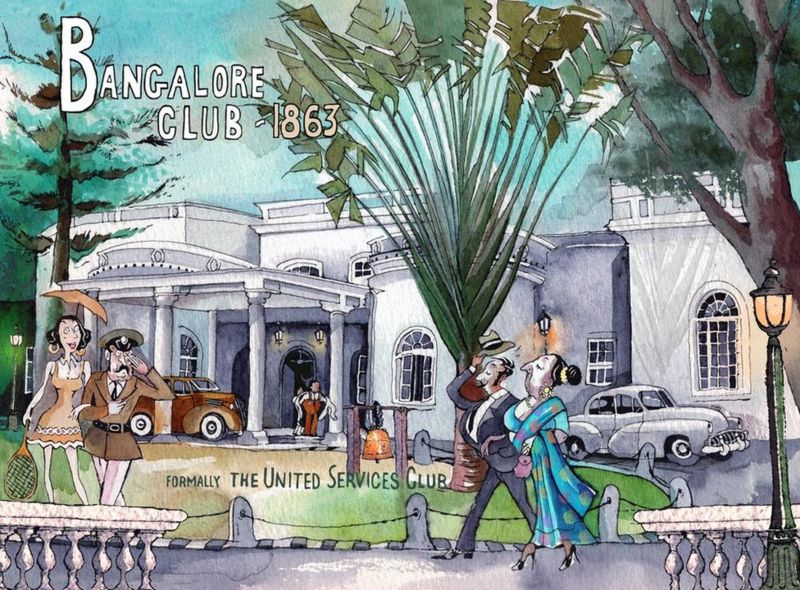 Bangalore cartoonist draws 'good old days' - BBC News