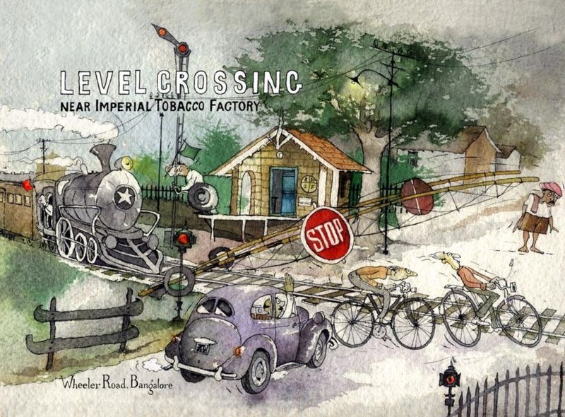 Bangalore cartoonist draws 'good old days' - BBC News
