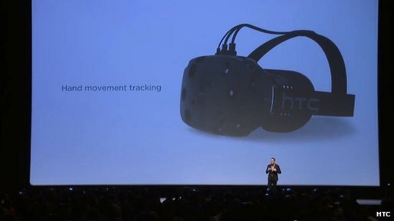 HTC reveals virtual reality headset with Valve at MWC - BBC News