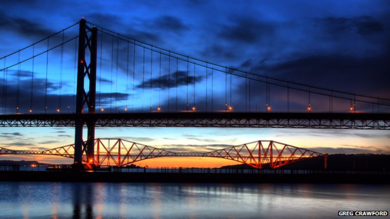 Your reflections on the Forth Bridge - BBC News
