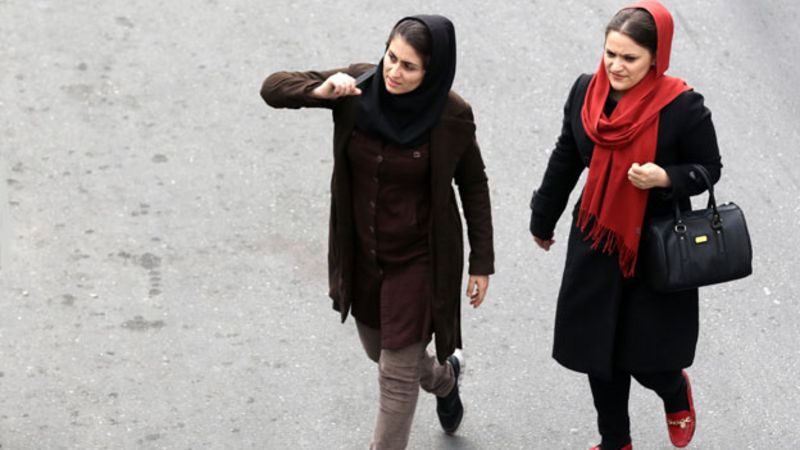 Women in Iran defy fatwa by riding bikes in public - BBC News