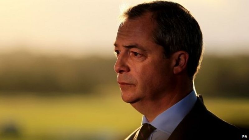 Farage aims to avoid personal attacks during election - BBC News