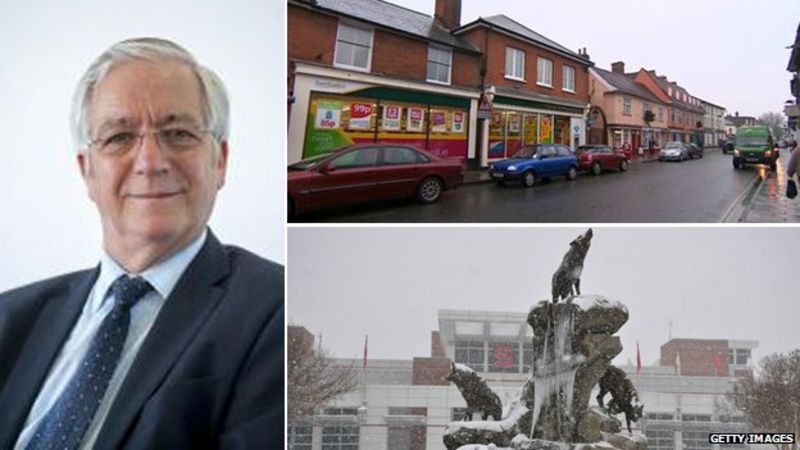Suffolk to USA councillor Brian Riley asked to step down - BBC News