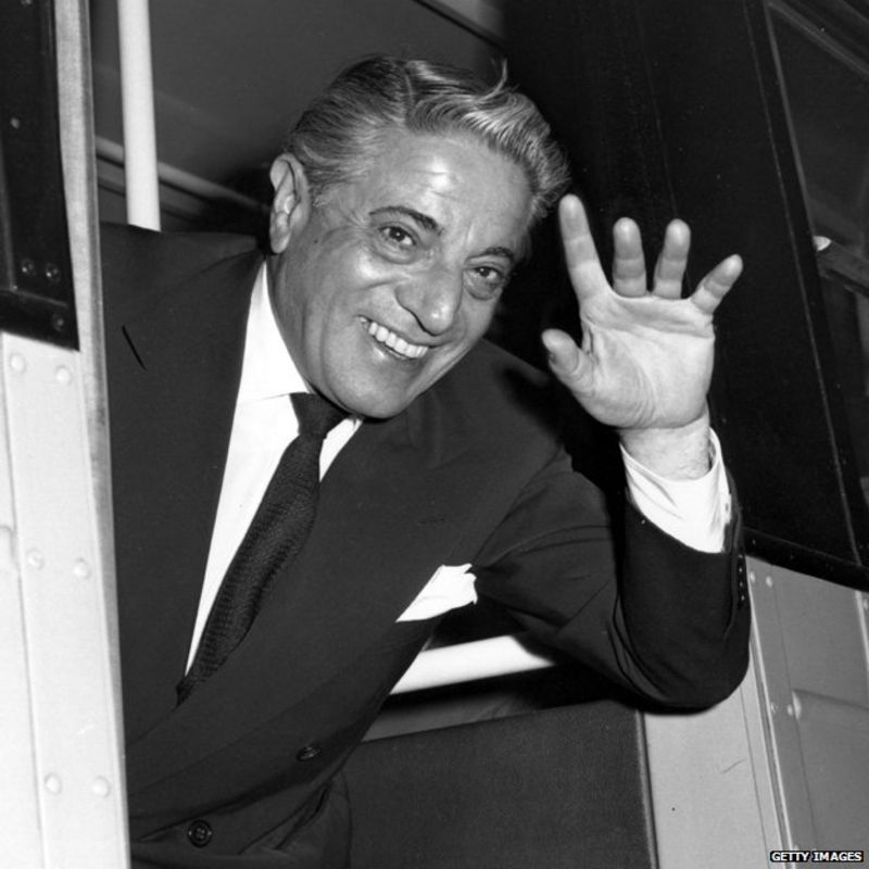Catching Jackie with Aristotle Onassis - BBC News