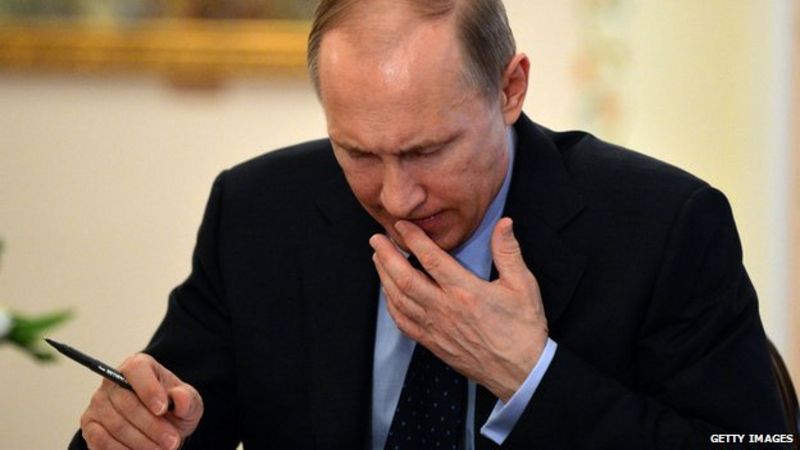 Vladimir Putin: Where has Putin been? The best of the memes - BBC News
