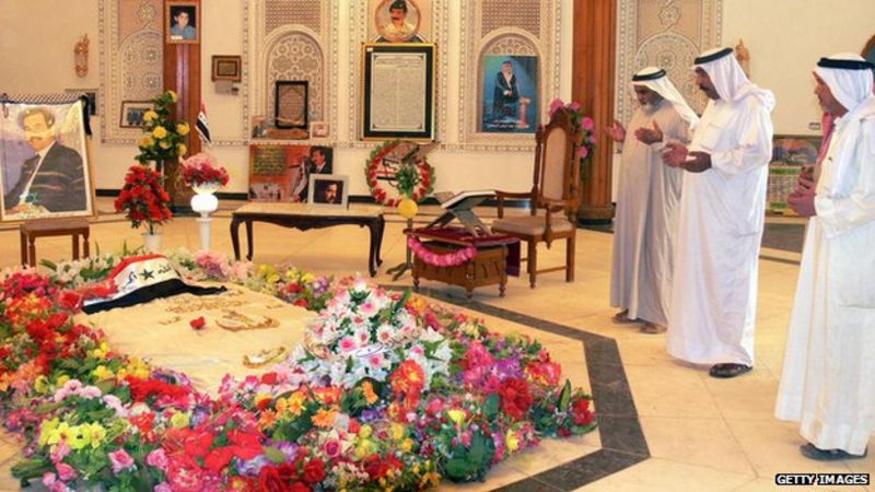 Iraq conflict: Saddam's tomb destroyed in Tikrit fighting - BBC News