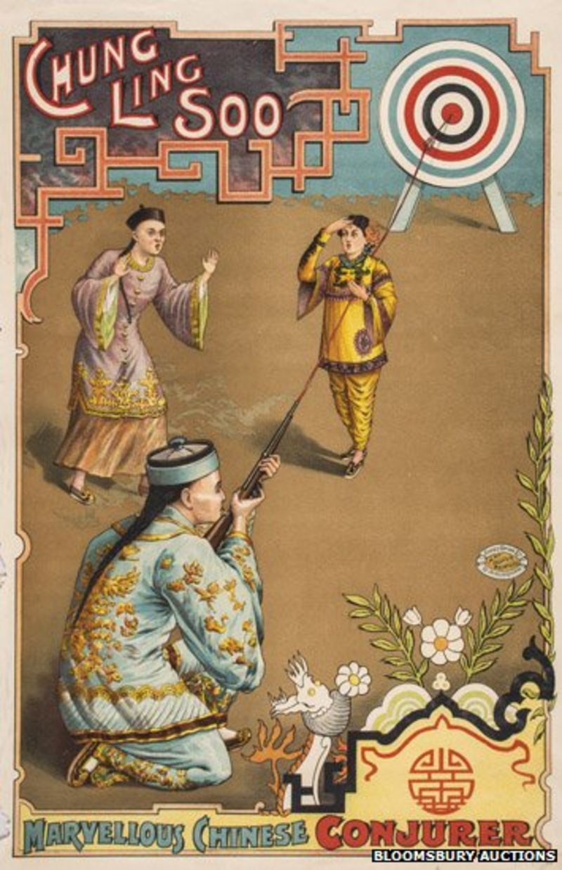 Chung Ling Soo posters on sale - BBC News
