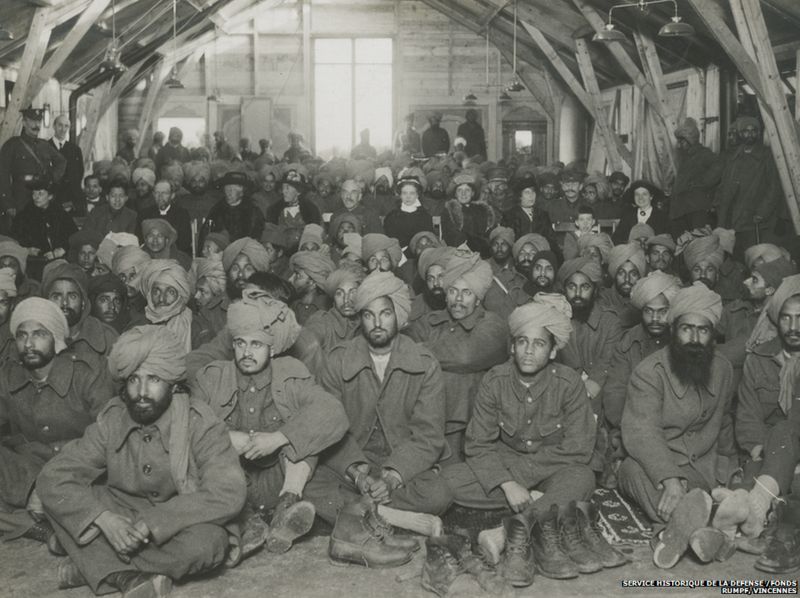 In pictures: Indian soldiers during World War One - BBC News