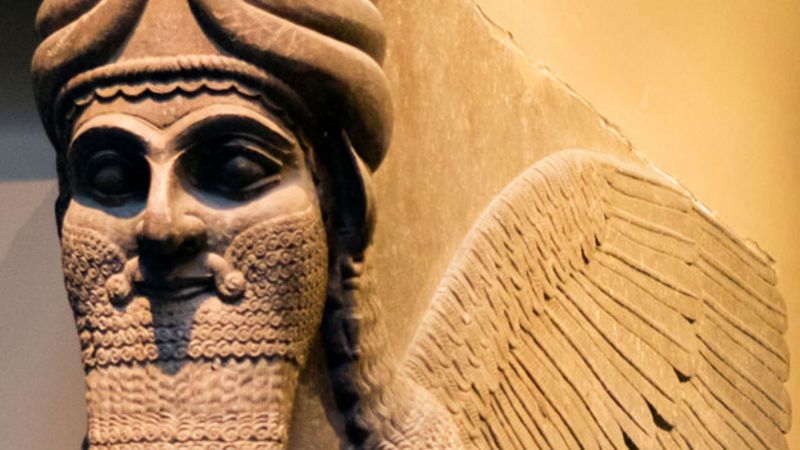 Mashki Gate: Stunning ancient rock carvings found in Iraq - BBC News
