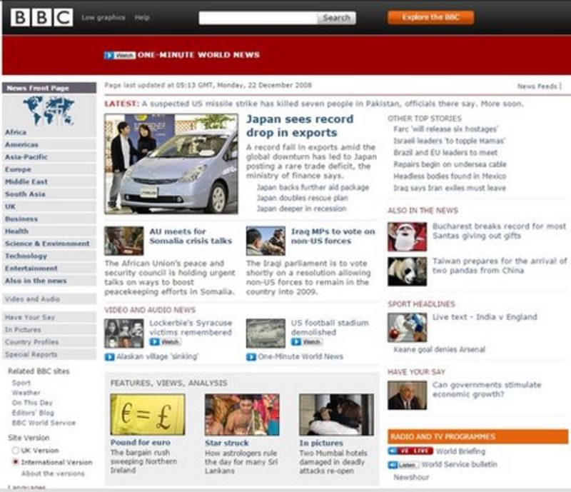 BBC News switches PC users to responsive site - BBC News
