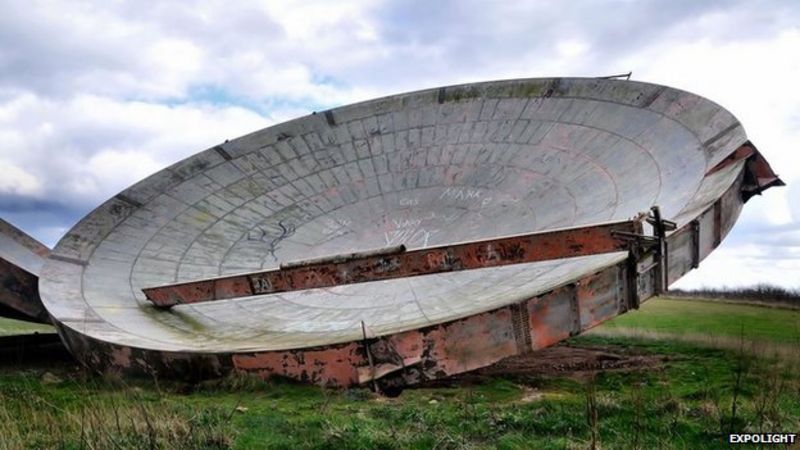 Haunting images of the UK's redundant RAF bases - BBC News