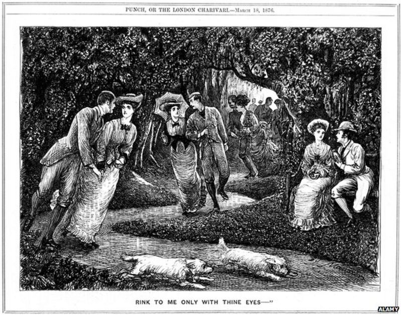 The Victorian craze that sparked a mini-sexual revolution - BBC News