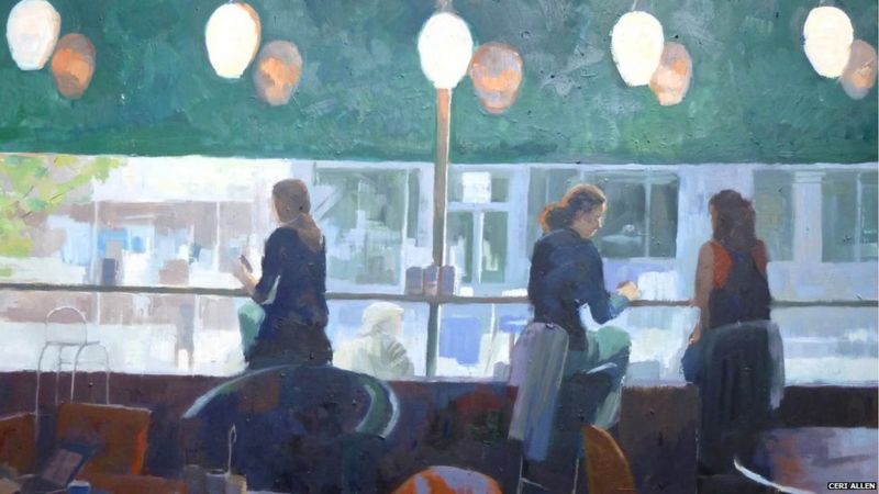 Food and drink theme at Castle Douglas art exhibition - BBC News