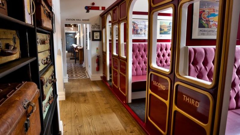 Irlam railway station house reopens after £2m makeover - BBC News