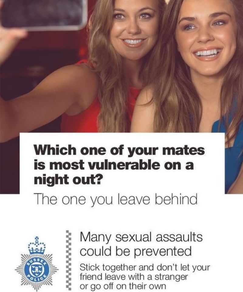 Can anti-rape poster campaigns help prevent attacks? - BBC News
