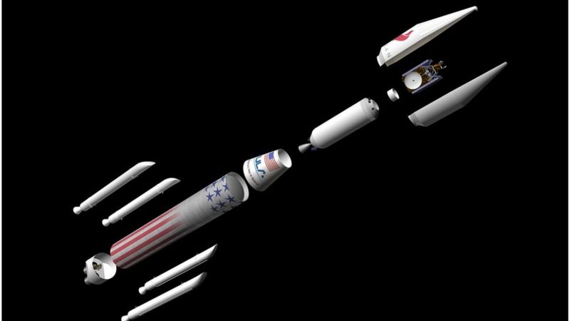 Airbus unveils 'Adeline' re-usable rocket concept - BBC News