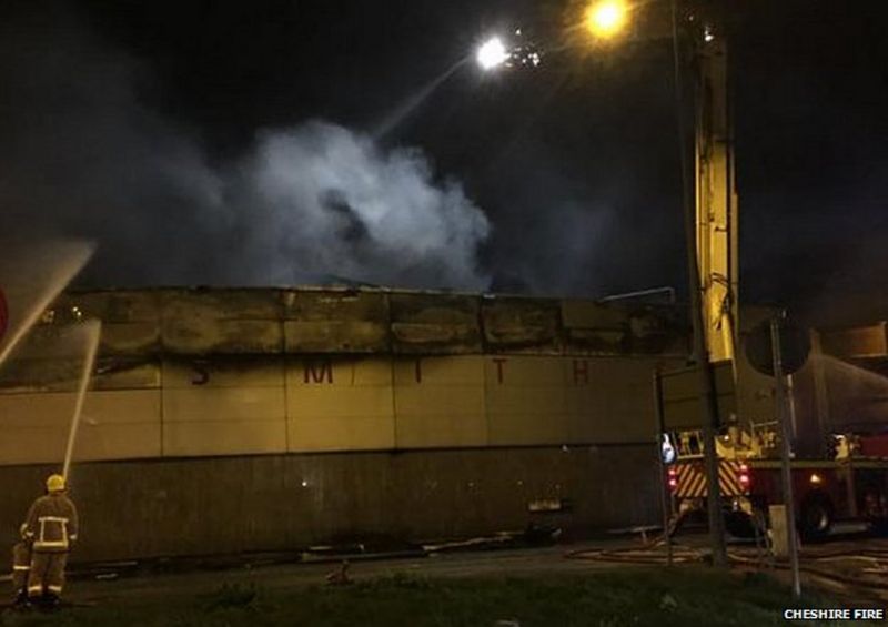 Mr Smith's fire: Four teenagers charged after blaze - BBC News