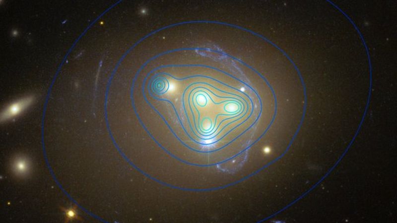 How does new dark matter evidence fit together? - BBC News