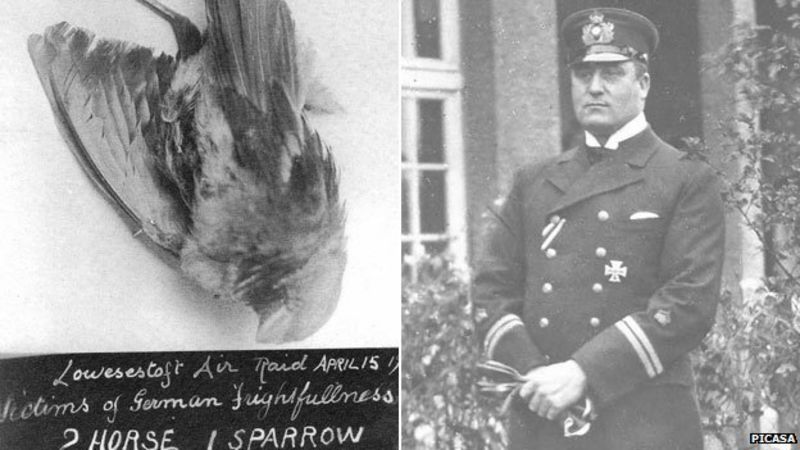 Suffolk's World War One Zeppelin raid remembered - BBC News