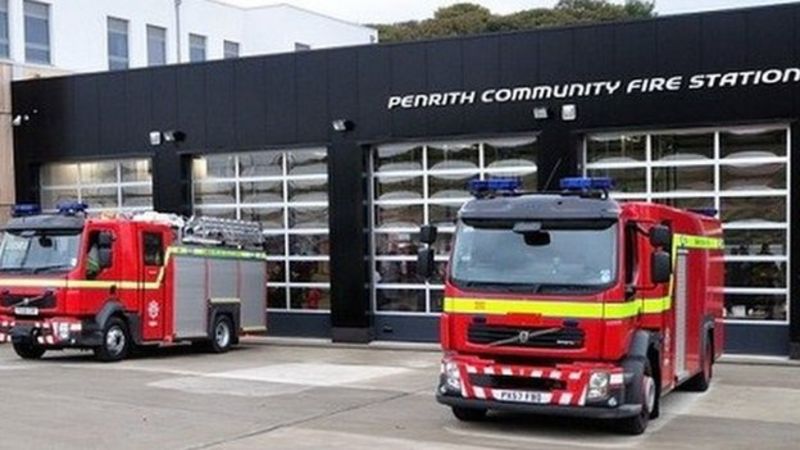 Cumbria Fire Service re-appeals for retained firefighters - BBC News