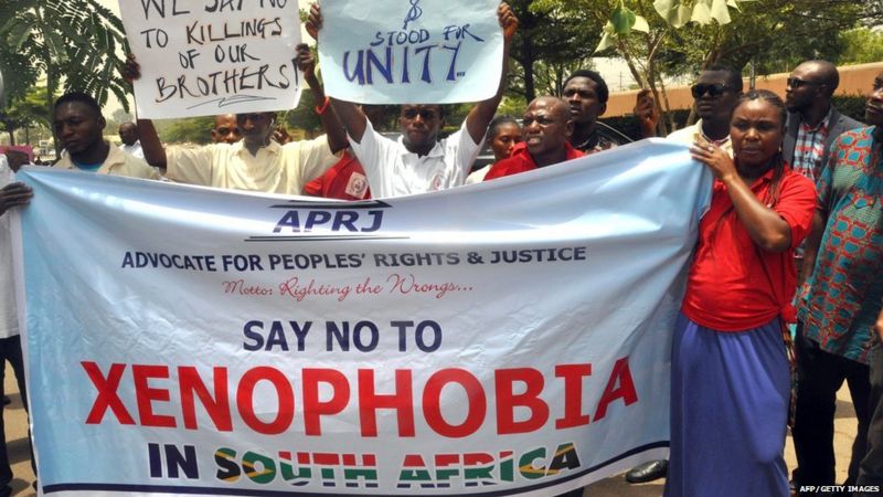 #SayNoToXenophobia: I'm seriously afraid - BBC News